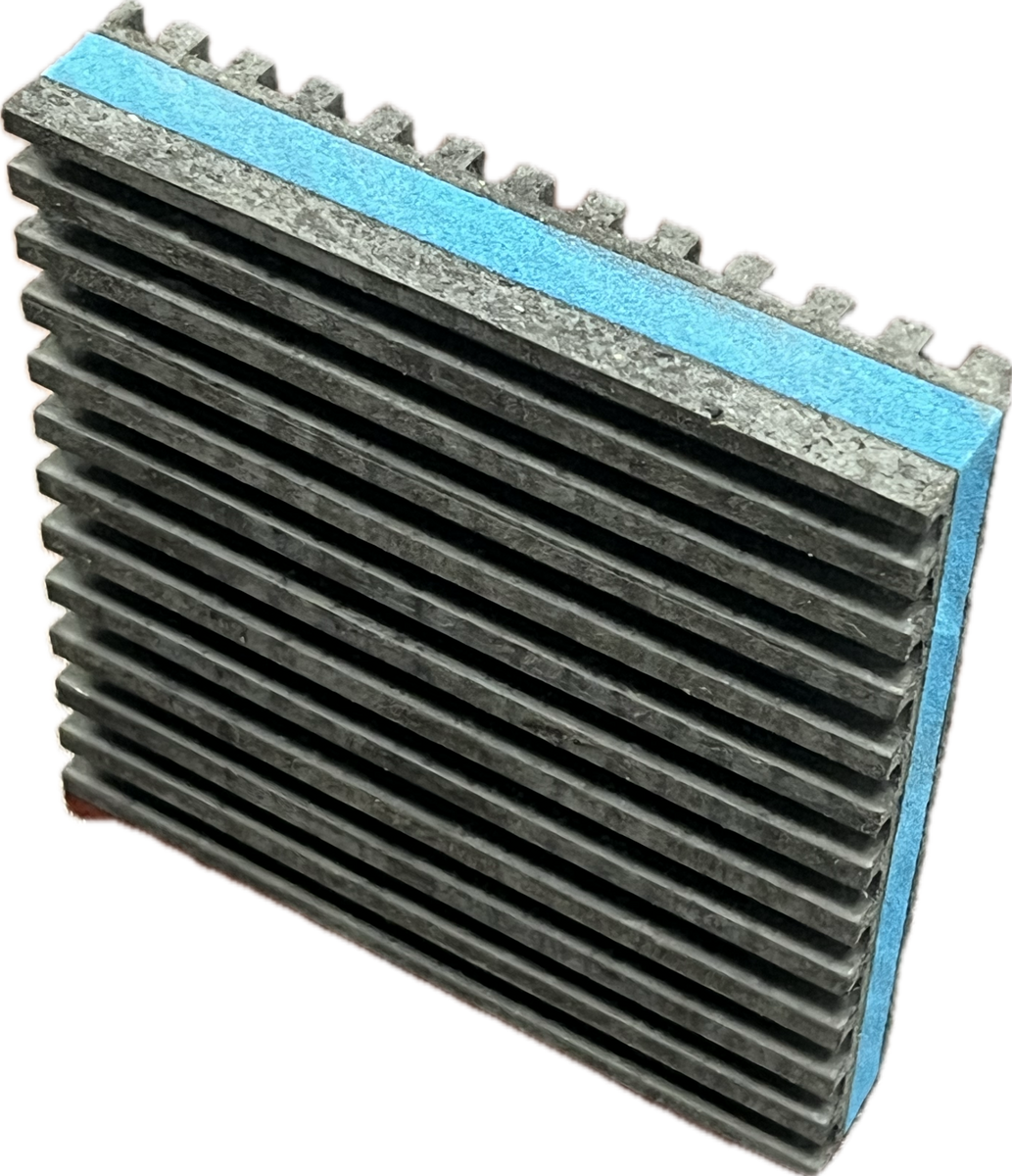 AIR COMPRESSOR VIBRATION PADS - SET OF 4 - 4X4" - VP4X4 – Heavy Duty Air