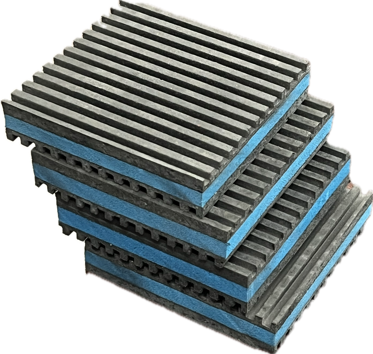 AIR COMPRESSOR VIBRATION PADS - SET OF 4 - 4X4" - VP4X4 – Heavy Duty Air