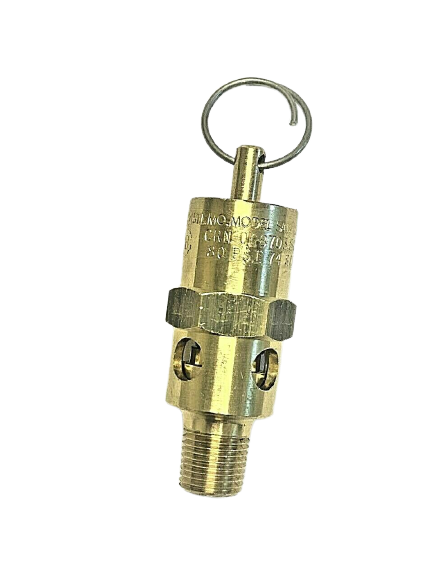 SCHULZ REPLACEMENT PART - 80 PSI LP 1/8" SAFETY VALVE 022.0177-0 - MAX ...